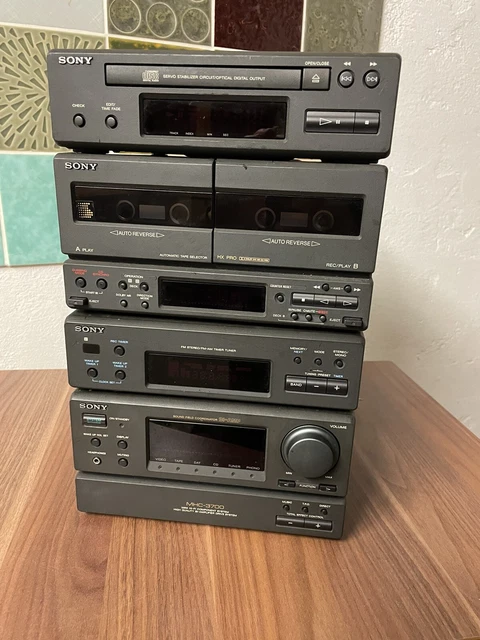 SONY MHC 3700 Mini Hifi Anlage Komplett SET/TA-H3700/ST-H3700/MHC-3700 ...