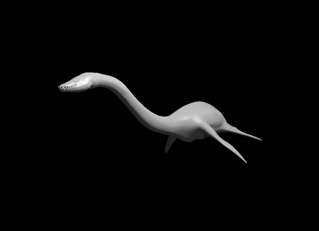 MZ4250 - PLESIOSAURUS - 3D Printed Resin DnD/Pathfinder/TTRPG Figure ...