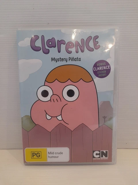 CLARENCE-MYSTERY PINATA (DVD, 2013) Region 4 Cartoon Network OOP Free ...
