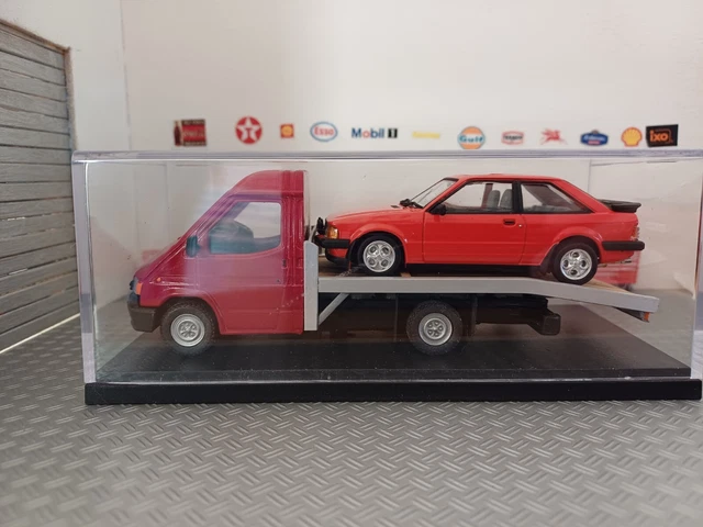 FORD TRANSIT BEAVERTAIL With Ford Escort Mk3 XR3i. 1.43 Code 3model ...