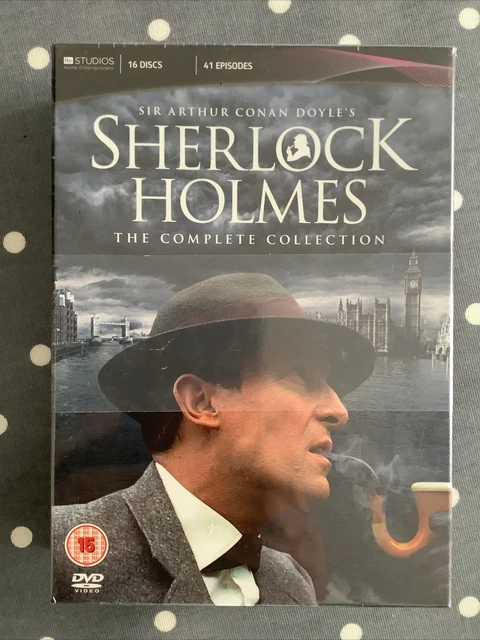 SHERLOCK HOLMES - Complete Collection (New/Sealed 16 Disc DVD) All 41 ...