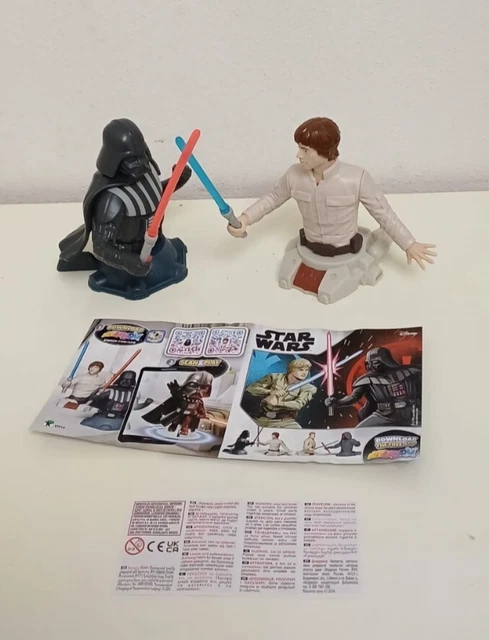 STAR WARS KINDER Gran Sorpresa Gigante 2025 Darth Vader Luke Skywalker ...