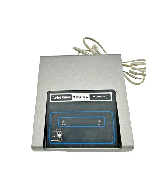VINTAGE RADIOSHACK MODEM I $1.99 - PicClick CA