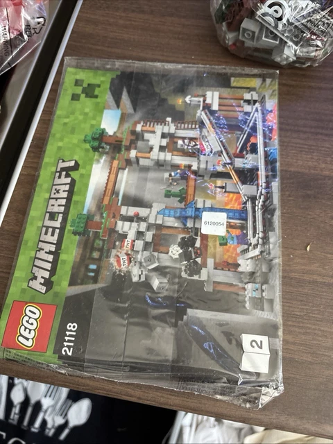 LEGO MINECRAFT: THE Mine 21118 Retired Set Includes Instructions Sealed ...