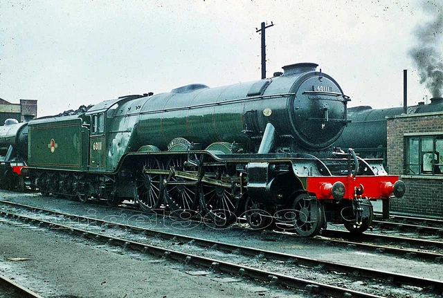 ORIGINAL AGFA 35MM Colour Slide LNER A3 4-6-2 60111 Doncaster 25.09. ...