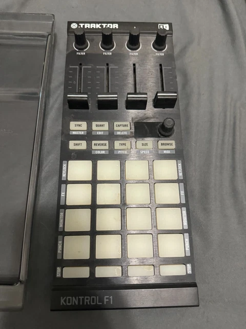 NATIVE INSTRUMENTS TRAKTOR KONTROL F1 DJ Controller w/ Decksaver Cover ...