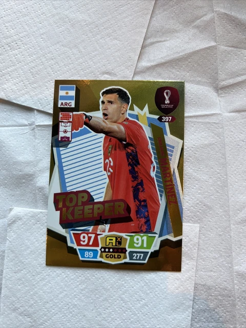 FIFA WORLD CUP qatar 2022 Emiliano Martinez TOP KEEPER card # 397. new ...