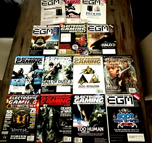 (14) ELECTRONIC GAMING Monthly EGM Magazines 1992 to 2007 £24.33 ...