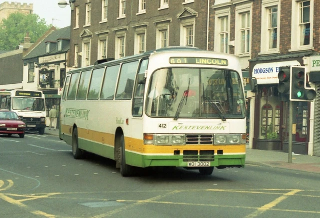 LINCOLNSHIRE ROAD CAR 412 WOI3002 Leyland Tiger Duple Dominant Coach ...