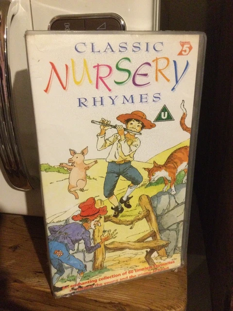 CLASSIC NURSERY RHYMES Vhs Tape - Rare Retro Movie Kids 🌟 1991 EUR 13 ...