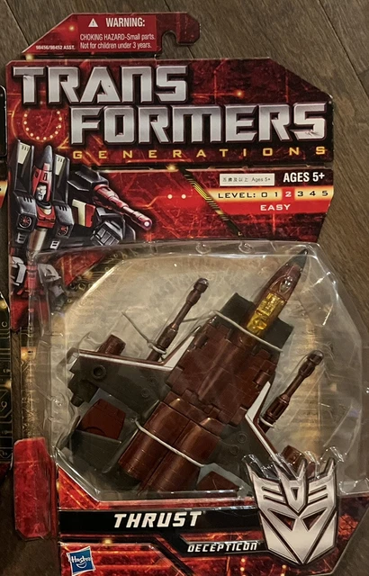 HASBRO TRANSFORMERS GENERATION Decepticon THRUST SEEKER wfc rid ...