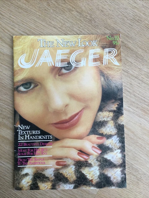 VINTAGE ORIGINAL JAEGER The New Look Magazine No. 111 1980'S 22 Designs ...