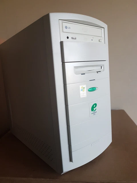 VINTAGE EMACHINE 170 PC Windows 98SE Office 97 Intel Pentium 2.8Ghz AGP ...