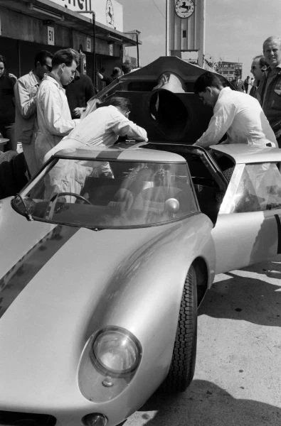 TONY MAGGS & Bob Olthoff Lola Mk6 GT Ford LGT-1 1963 Sports Car Racing ...