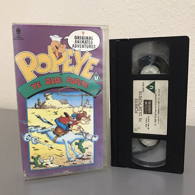 POPEYE HERMAN THE Mouse VHS Video UK 1992 EUR 6,89 - PicClick IT