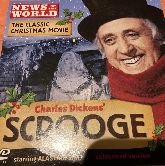 SCROOGE DVD CLASSIC Christmas Film, Alastair Sim, George Cole, Mervyn ...