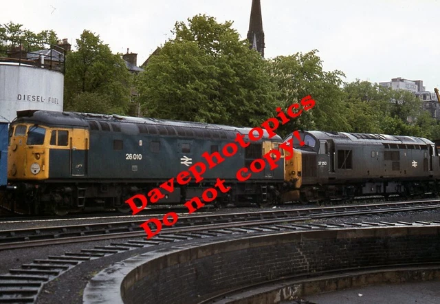 ORIGINAL 35MM Slide Railway Diesel /Steam - 26010 & 37250 - c1980 £3.75 ...