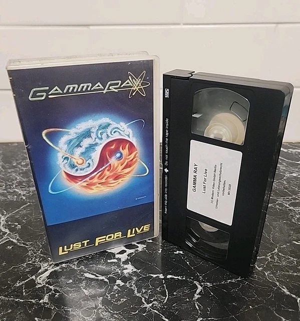 GAMMA RAY HEAVY Metal Lust For Live Video VHS PAL Helloween Kai Hansen 1994 $65.00 - PicClick AU