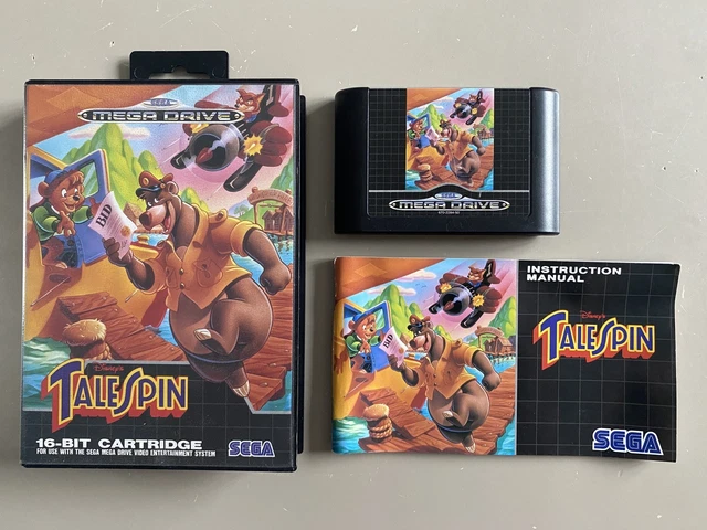 TALESPIN DISNEY’S, SEGA Mega Drive, PAL, Complete, *Collectors ...