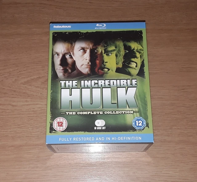 THE INCREDIBLE HULK Complete Collection Blu-ray UK ( 1977-1982 ) BIll ...