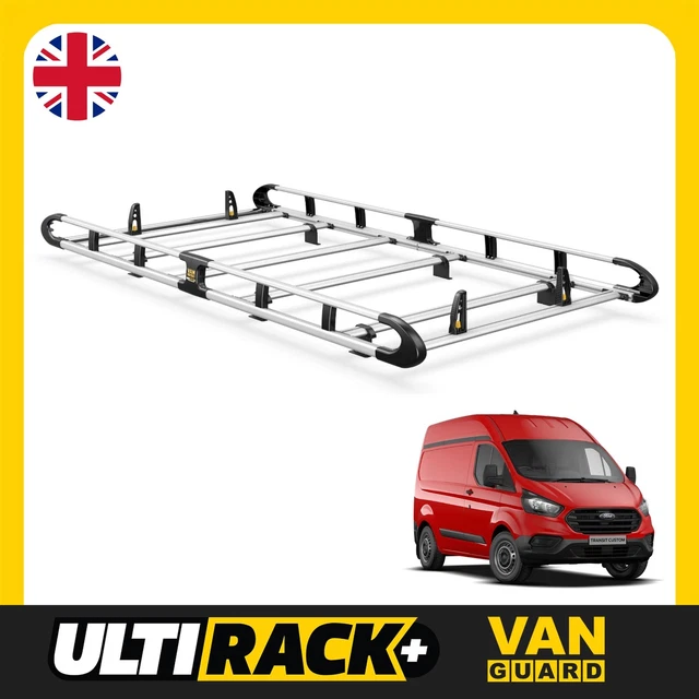 FORD TRANSIT CUSTOM Roof Rack for 2013-2024 GEN1 [L1H2] Van Guard ...