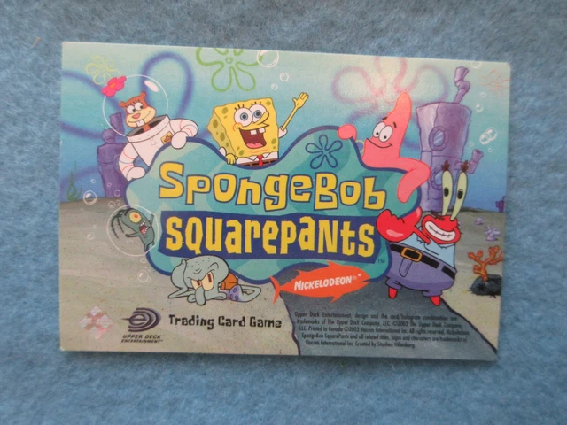 UPPER DECK 2003 SpongeBob Squarepants First Edition Trading Cards ...
