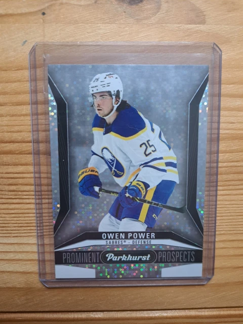 2022-23 UPPER DECK Parkhurst Prominent Prospects Owen Power #PP-16 $4. ...