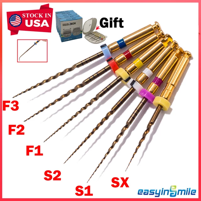 DENTAL ENDO ROTARY Files X-pro gold taper Sx-F3 File Root Canal ...