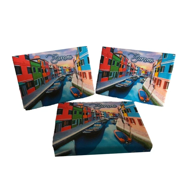 BURANO , ITALIEN Kühlschrankmagnet , Burano Souvenir-Venedig EUR 5,95 ...