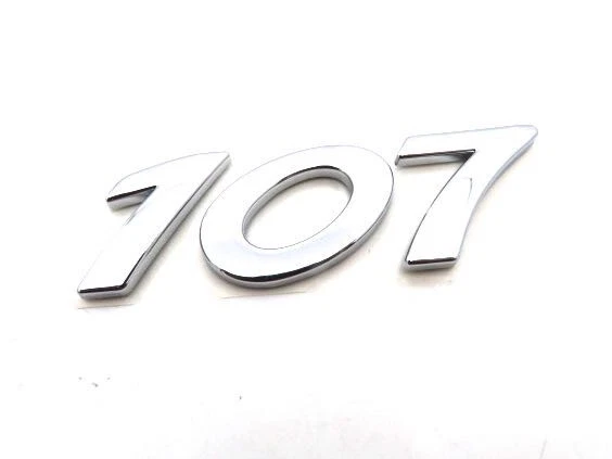 GENUINE NEW PEUGEOT 107 BOOT BADGE Rear Emblem For 2005-2012 8665NQ £27 ...