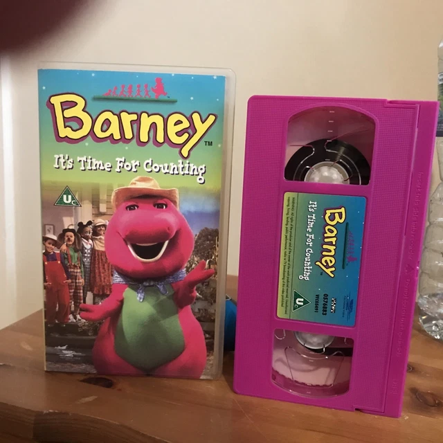 BARNEYS ITS TIME for counting - kids childrens - VHS VIDEO TAPE *1122 £ ...