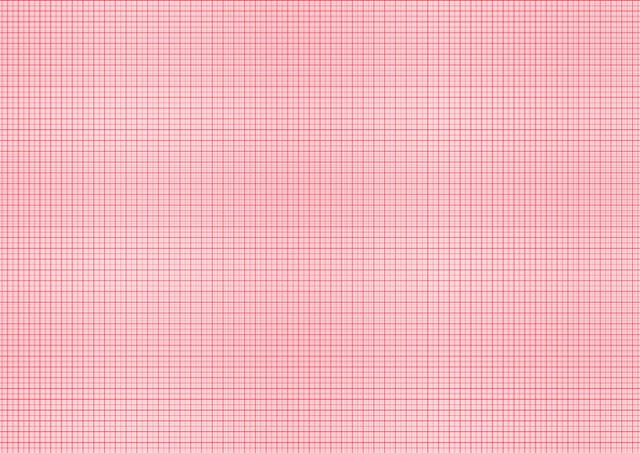 MILLIMETERPAPIER DIN A2 Quer-Format, 25 Blatt , oben und unten verleimt ...