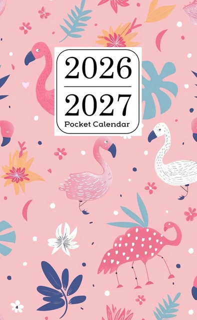 POCKET CALENDAR 2026-2027: Two Year Monthly Planner 2026-2027 for Purse | from J $14.74 ...