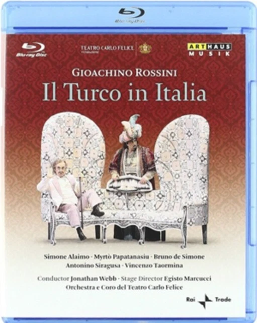IL TURCO IN Italia: Teatro Carlo Felice Di Genova (Webb) (Blu-ray ...