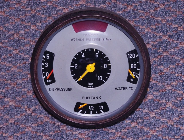 MERCEDES BENZ UNIMOG VDO Combination Gauge Combo Instrument Cluster ...