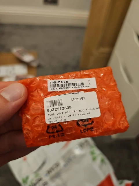 ASUS 14-1 PIN TPM Module Trusted Platform Module TPM-M R2.0 Brand New £ ...