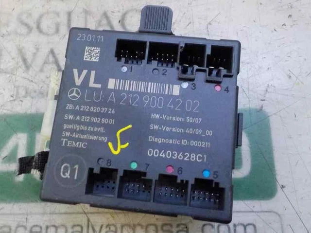 A2129004402 ELEKTRONISCHES MODUL / A2129004202 / 16870657 Für Mercedes ...
