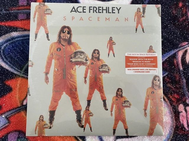 ACE FREHLEY RARE Limited Edition Spaceman, Orange Vinyl LP. Sealed EUR ...