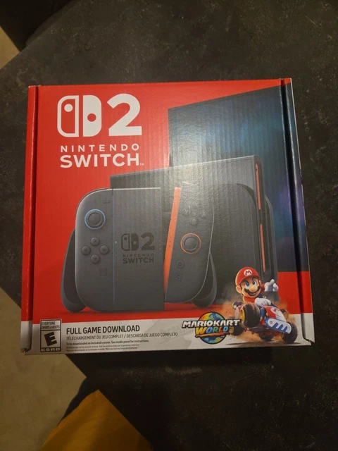 NINTENDO SWITCH 2 Console System + Mario Kart World Bundle - BRAND NEW ...