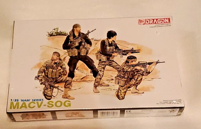 DRAGON MACV-SOG &NAM& Series figures 1:35 model kit #3306 $27.99 - PicClick