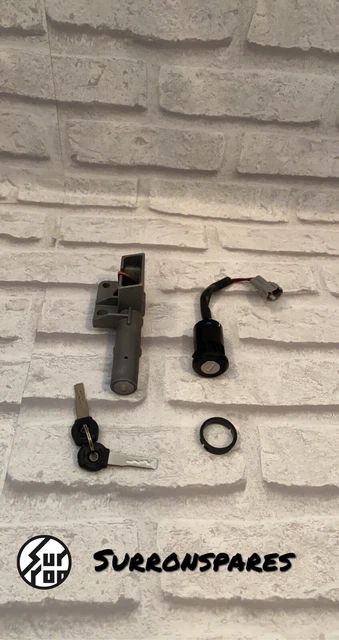 SURRON GENUINE LOCK Set With 2 Keys Ignition & Battery Cover Lock Sur ...
