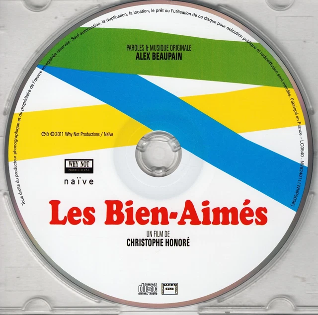 ALEX BEAUPAIN - Les Bien-Aimés - B.o.f - Limited Edition (2 Titel in ...