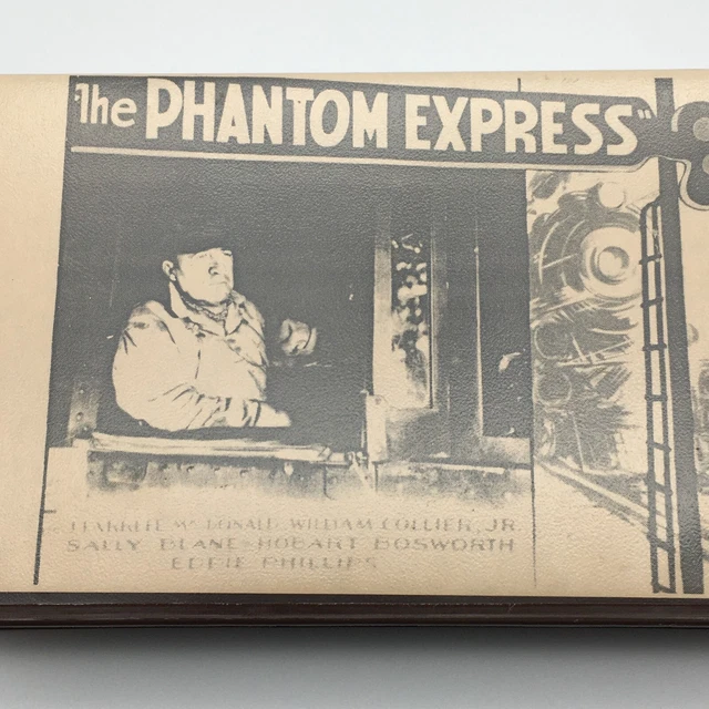 THE PHANTOM EXPRESS on VHS William Collier Jr. Sally Blane J. Farrell ...