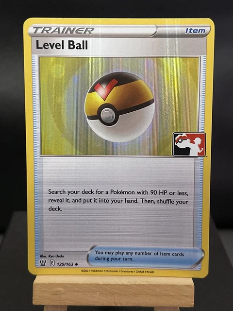 POKEMON CARD LEVEL Ball 129/163 Battle Styles Holo Play! Prize Series ...