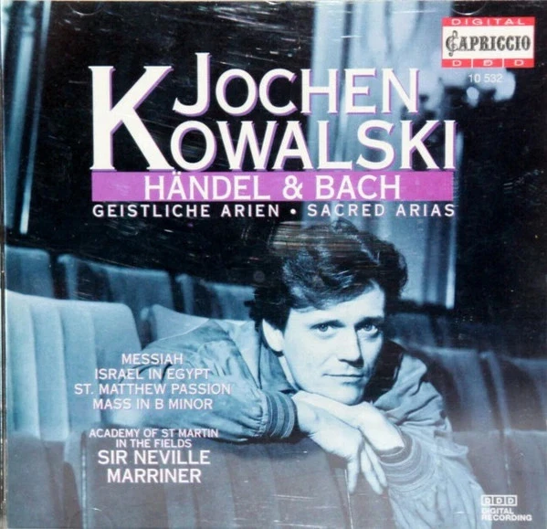 SACRED ARIAS, GEORG Friedrich Händel, Johann Sebastian Bach, The ...