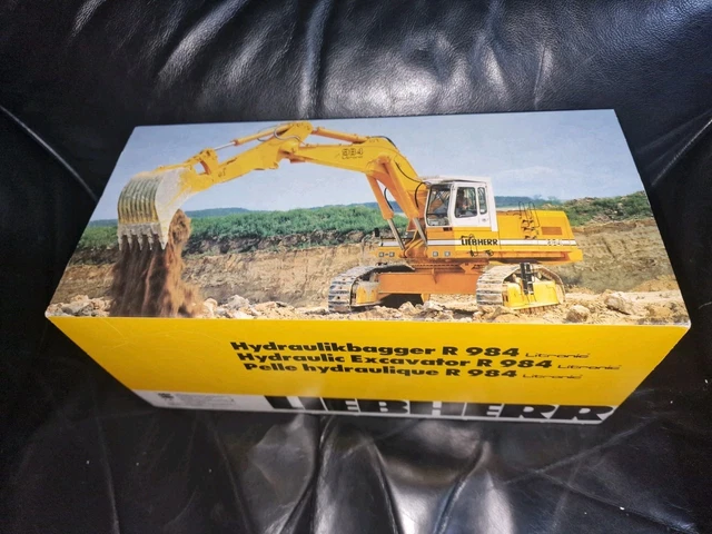 CONRAD 2828 1:50 Scale Liebherr R984 Litronic Hydraulic Excavator Model ...