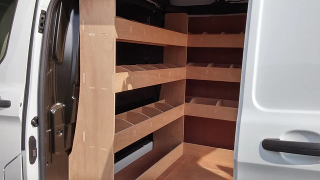 VW TRANSPORTER T5 T6 LWB Triple Van Racking Tool Storage System ...