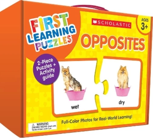SCHOLASTIC FIRST LEARNING Puzzles: Opposites (Board Game) EUR 22,01 ...