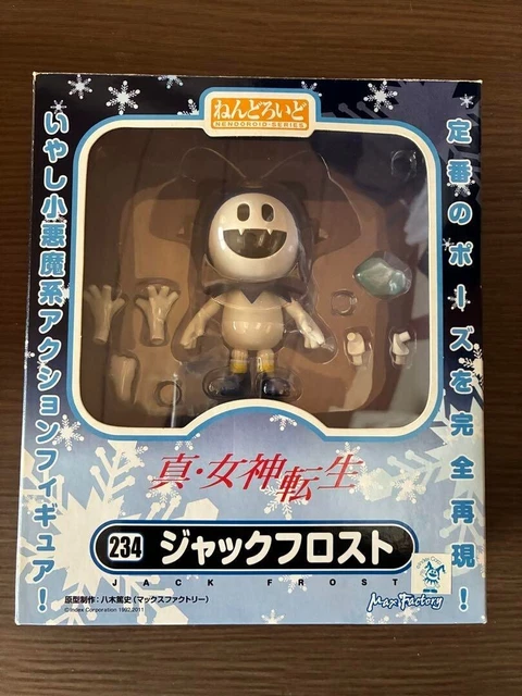 FIGURA NENDOROID 234 Jack Frost Megami Tensei Max Usada de Fábrica Buen ...