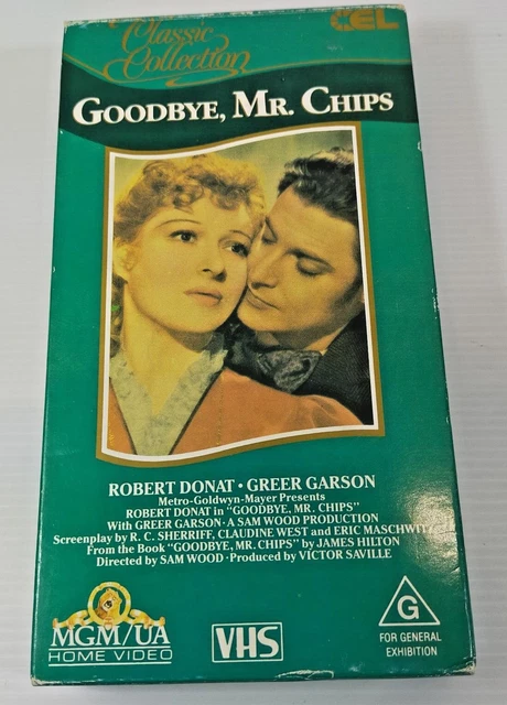 GOODBYE MR CHIPS MGM VHS Video Tape Classic Collection CEL Pre-Owned ...